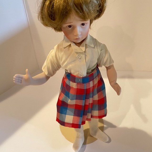 Other | Norman Rockwell Doll Mimi 1986 German Porcelain | Poshmark